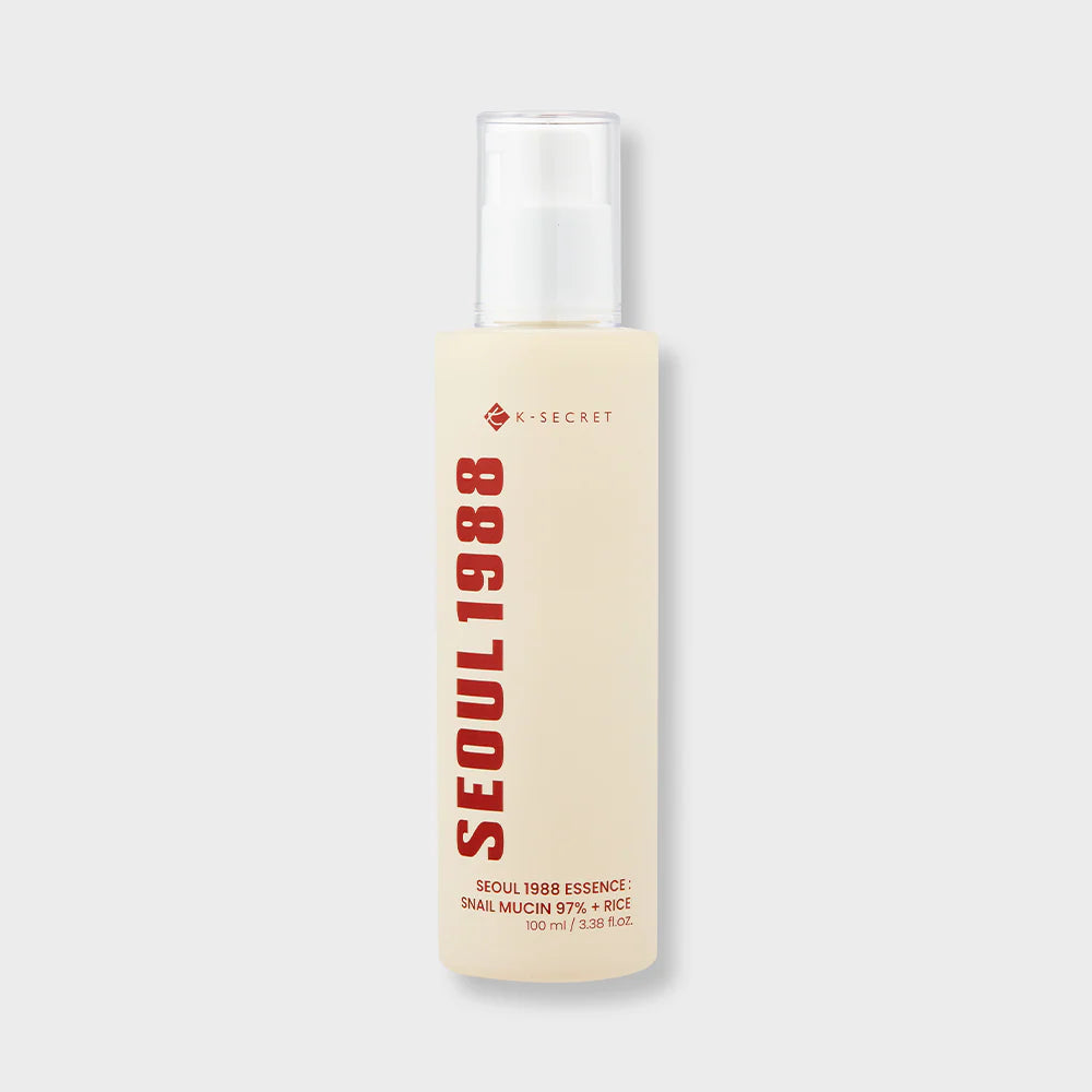 K-SECRET SEOUL 1988 Essence – Snail Mucin 97% + Rice Extract | Orizen ...